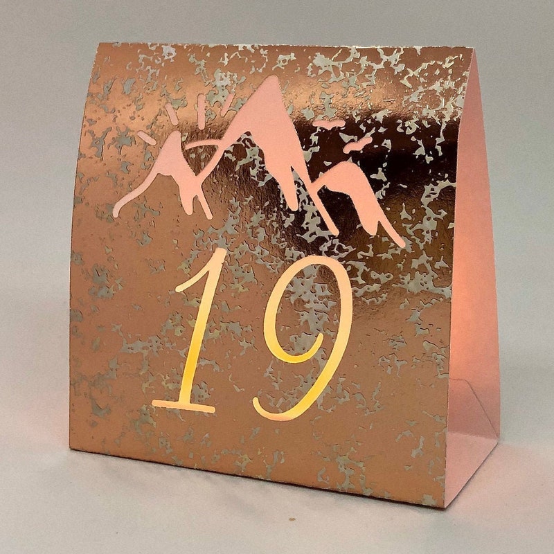 Mountain Table Numbers - Etsy