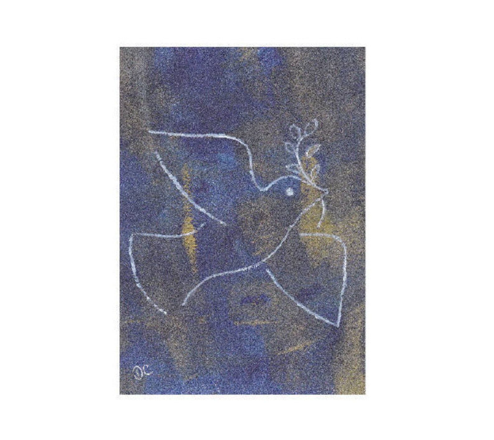 Peace Dove Limited Edition Prints of Acrylic Painting - Etsy