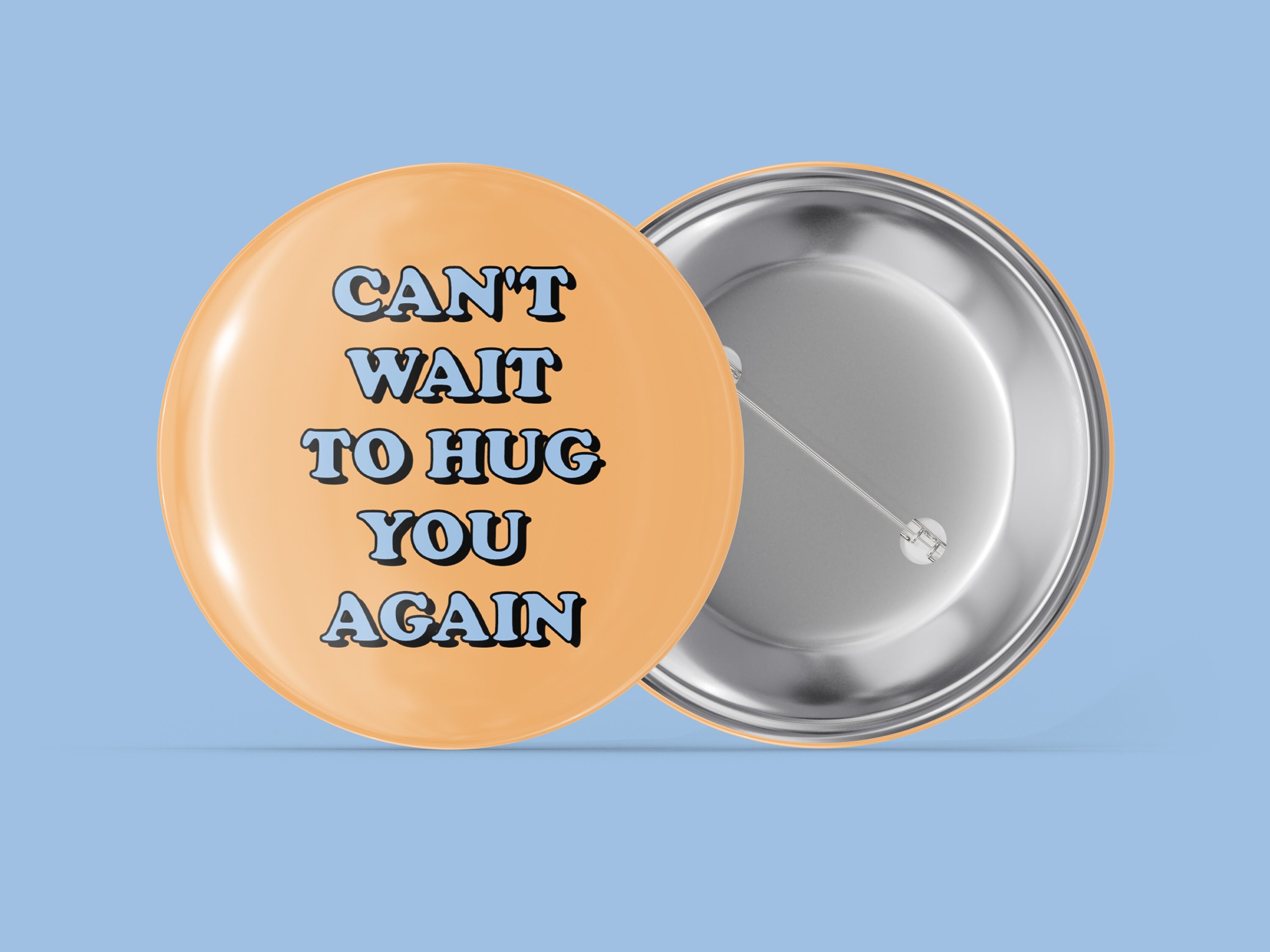 Can't Wait to Hug You Again Simple Sayings Handmade | Etsy