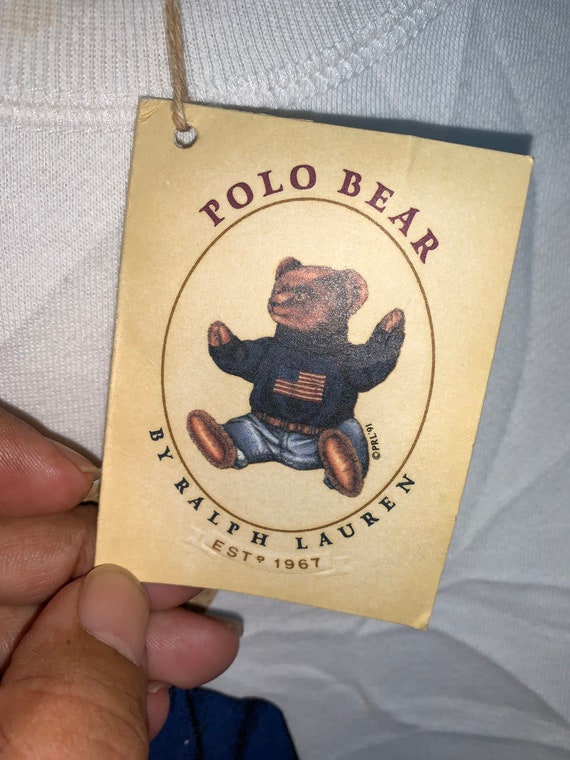 Rare! Vintage Polo Bear By Polo Ralph Lauren Lolife … - Gem Rare! Vintage Polo Bear By Polo Ralph Lauren Lolife … - Gem