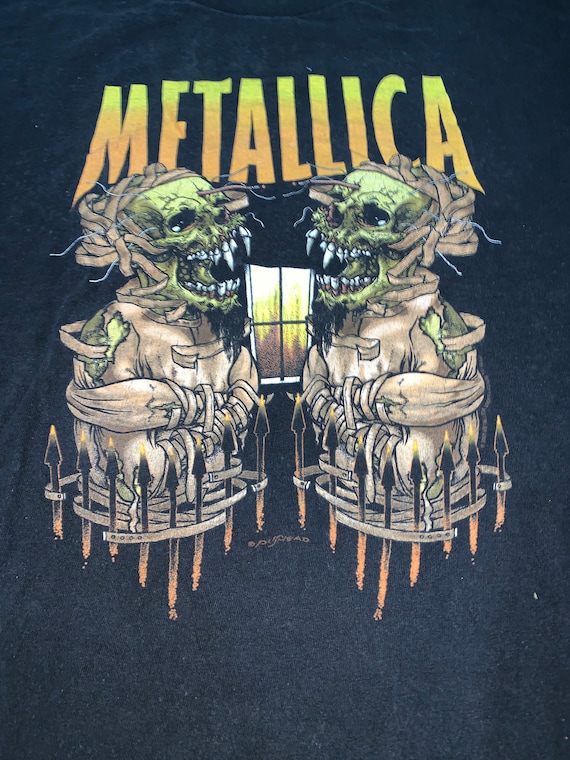 Rare!! Metallica Pushead Summer Sanitarium Heavy Meta… - Gem