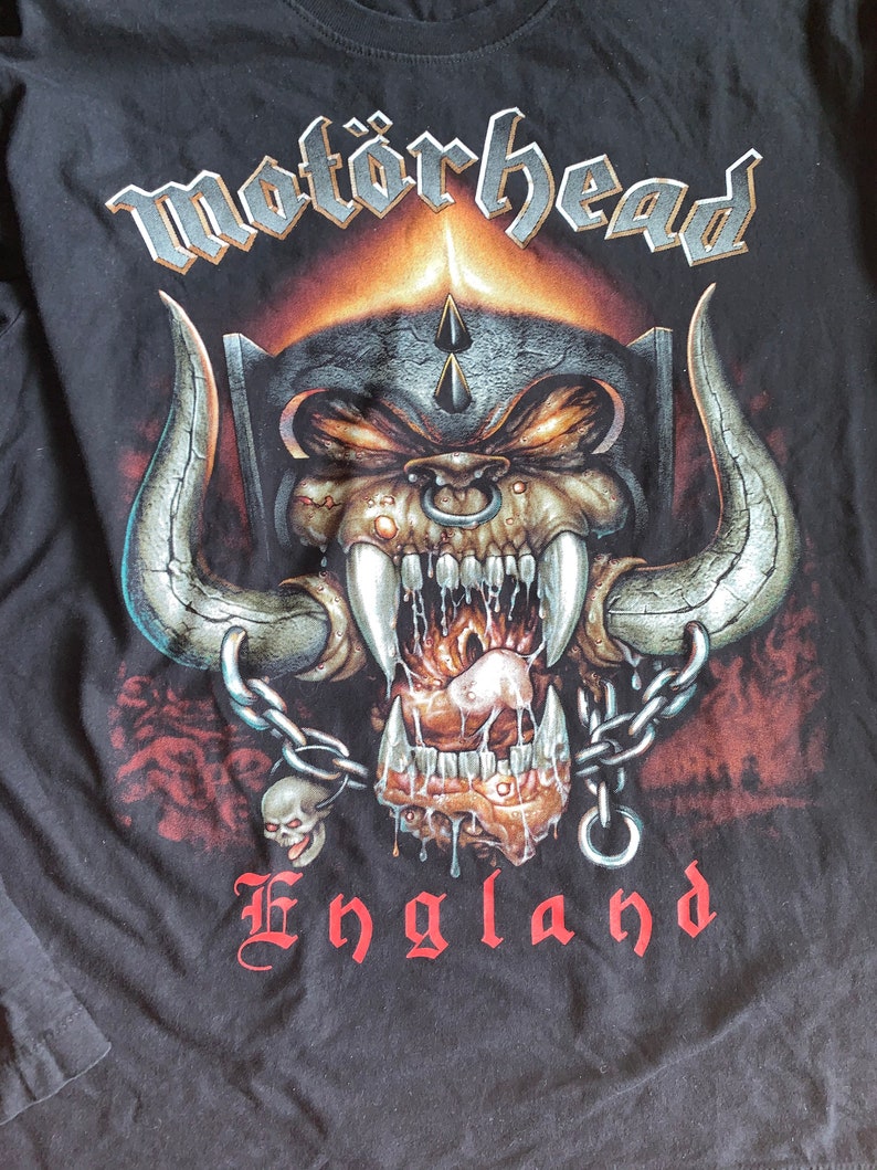 Rare! Motorhead England Everything Louder Than Everything Else Six ...