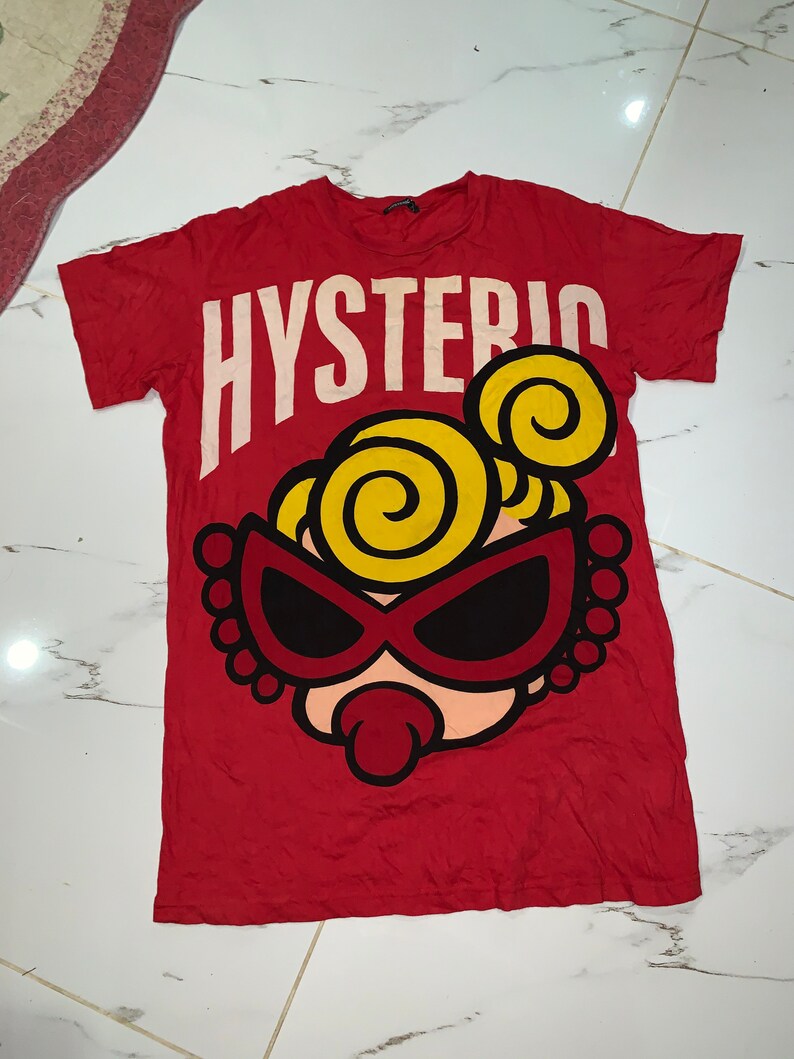 Hysteric Glamour Spellout Big Image Logo - Etsy