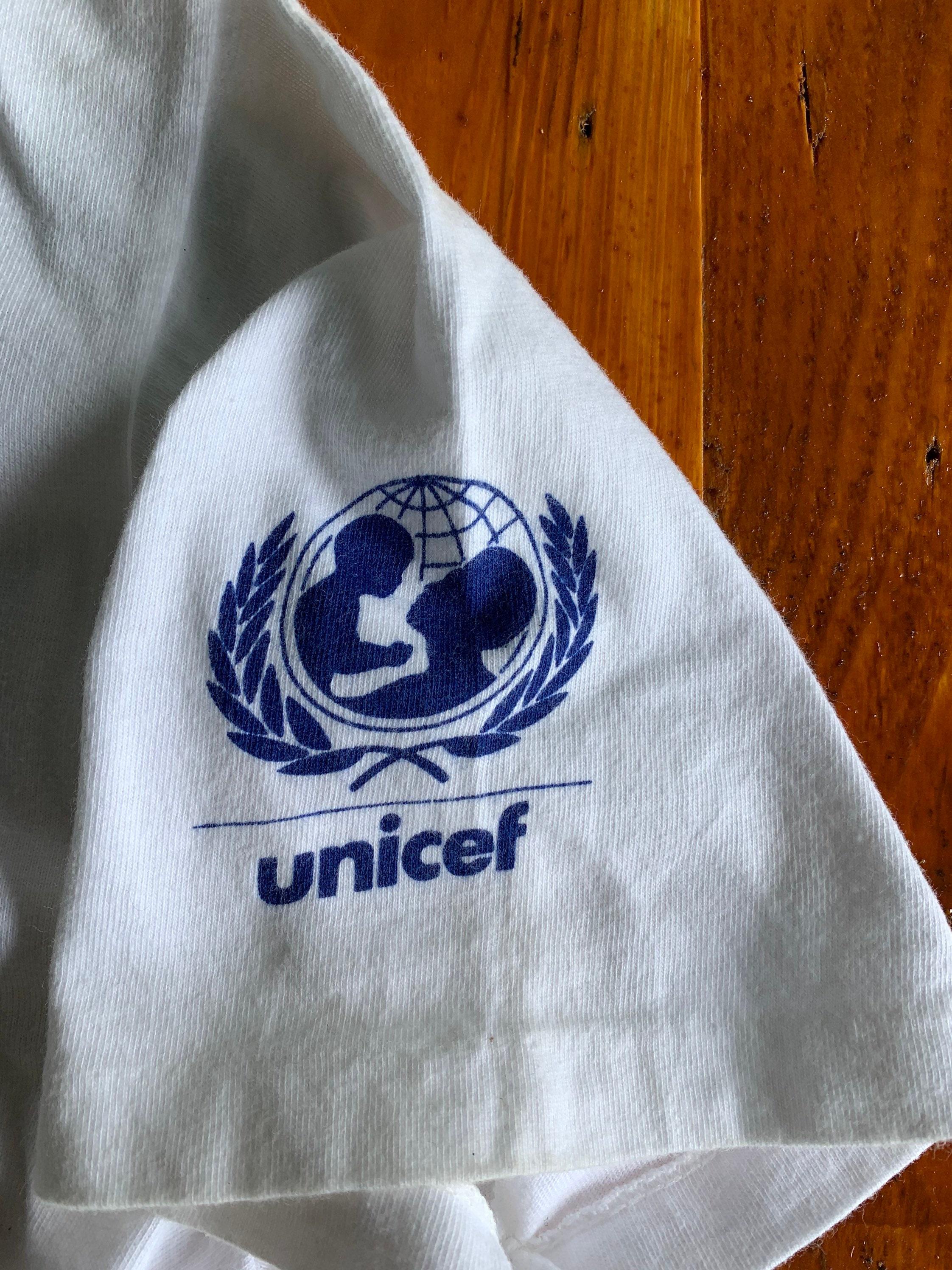Vintage Unicef T-shirt Youth L Size - Etsy