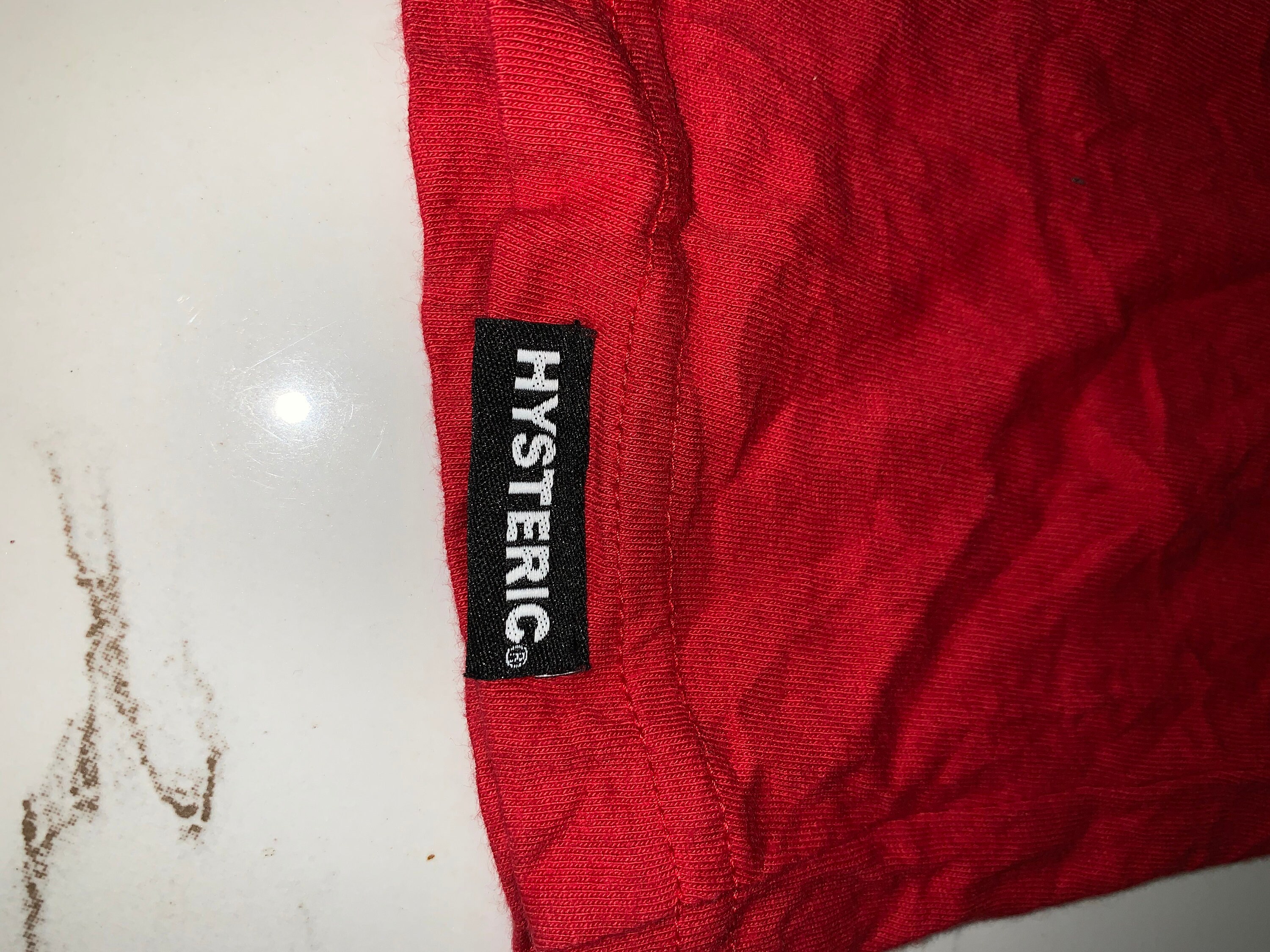 Hysteric Glamour Spellout Big Image Logo - Etsy