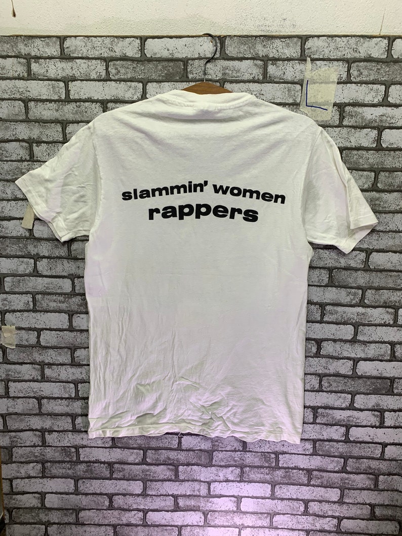 Vintage L.A. Star Slammin Women Rappers Mixed Media Dimensional Potrait ...