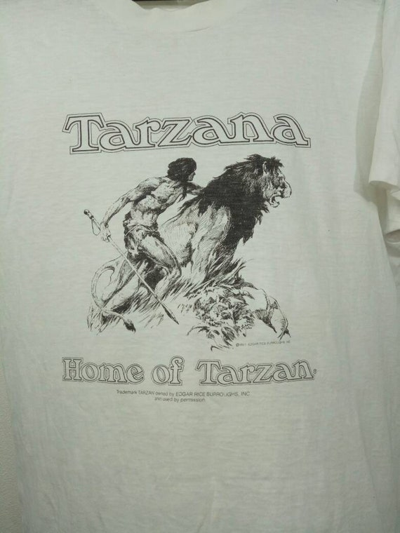 Vintage Tarzan Ape Man Home Of Tarzan 80s Tarzana Tra… - Gem