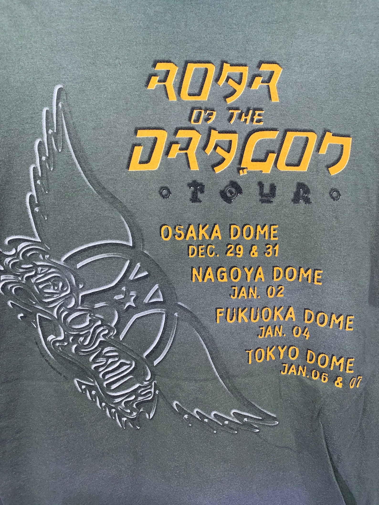 Rare Aerosmith Aero Force One Roar of the Dragon Japan Tour 1997 ...