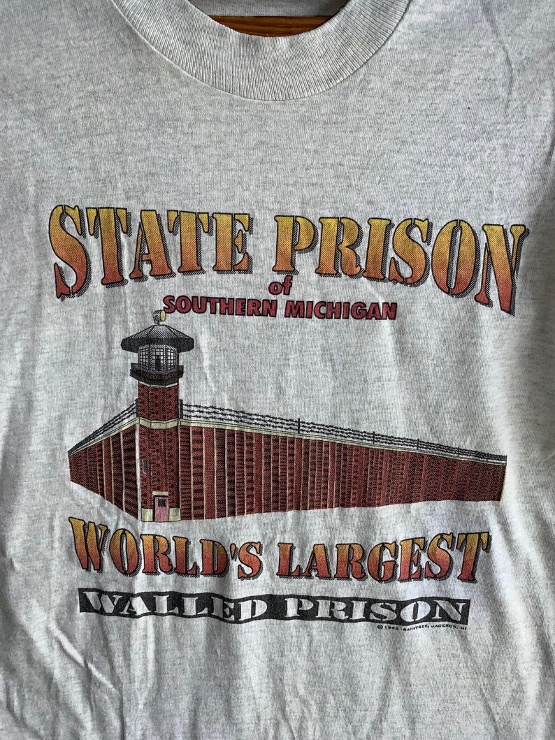 Vintage State Prison of Southern Michigan World’s Largest Walled Prison ...