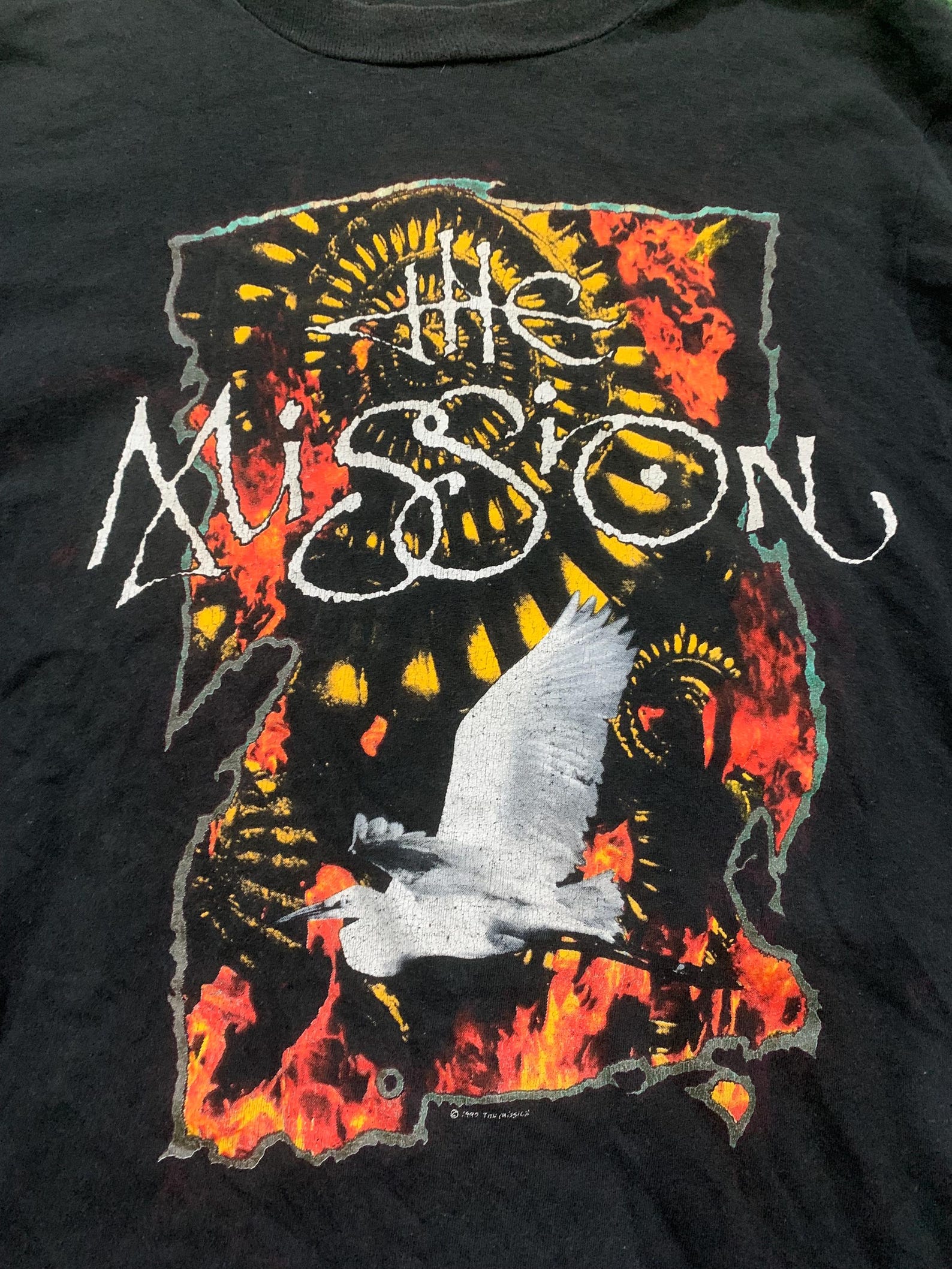Rare!! the Mission British Gothic Rock Canada Tour 1990 M Size - Etsy