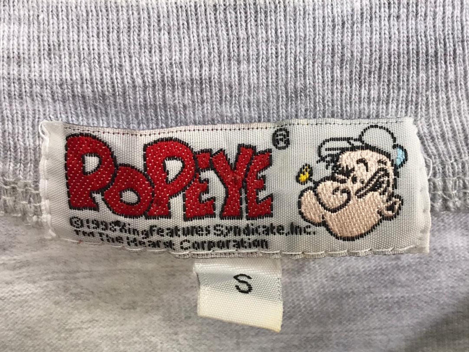 Vintage Popeye the Sailor American Muscular Cartoon T-shirt S - Etsy