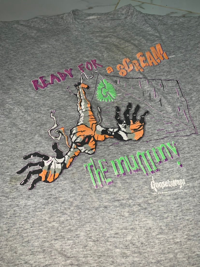 Rare!! Goosebumps the Mummy Ready for A Scream 1996 Parachute Press ...