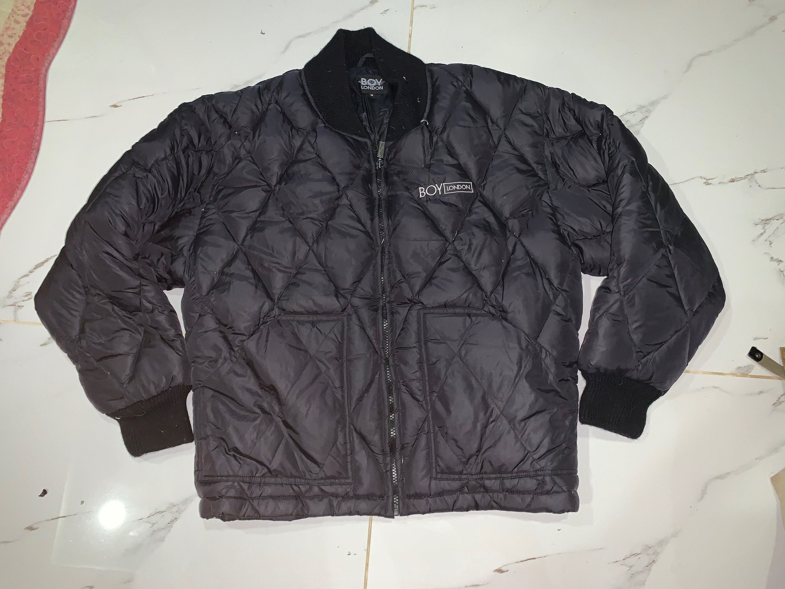 Raro Boy London Goose Down Chaqueta Zipper Punk Rock M talla - Etsy España