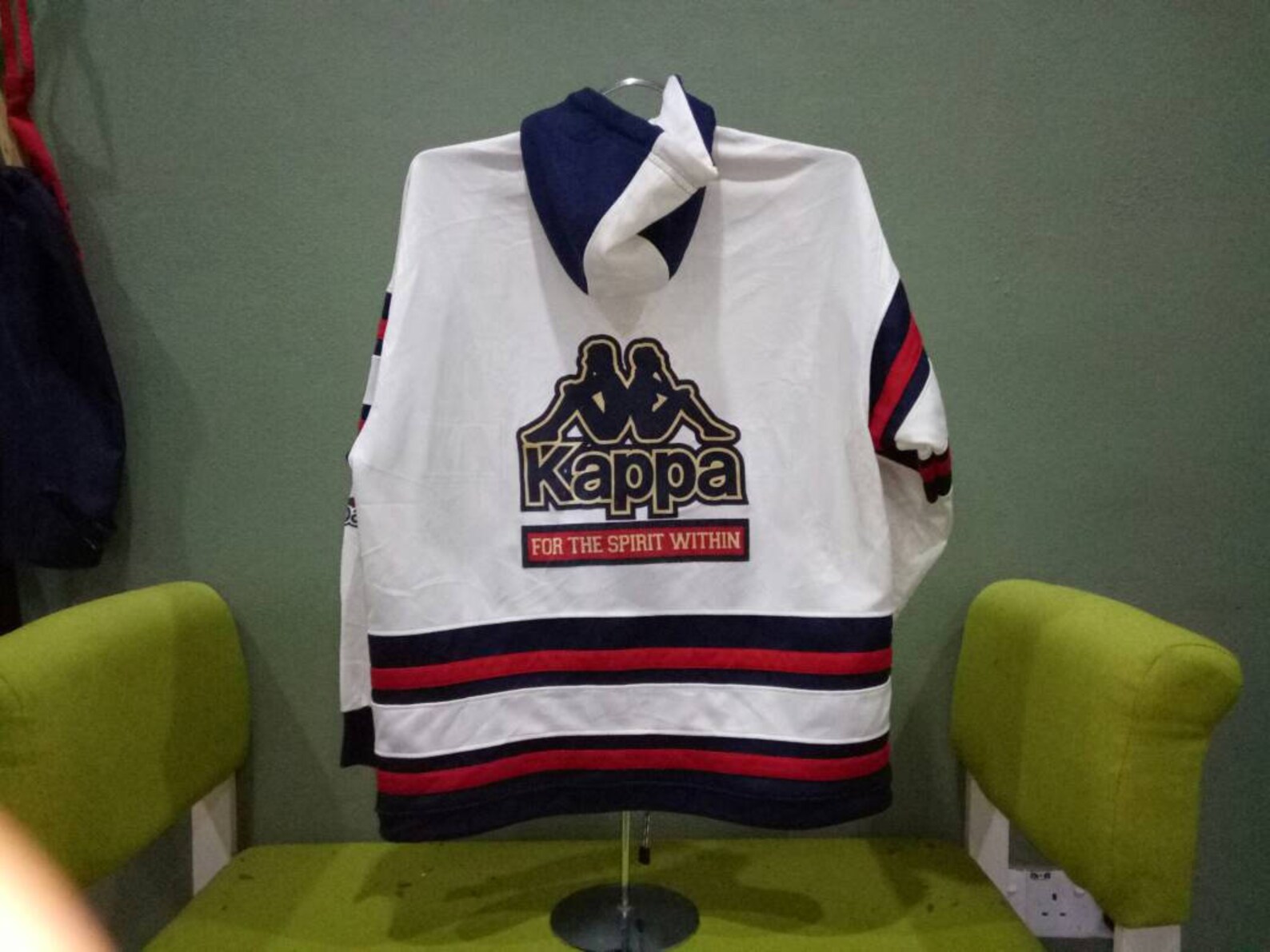 Vintage Kappa Spellout Big Logo Jacket Hoodies Swag Streetwear Hip Hop ...