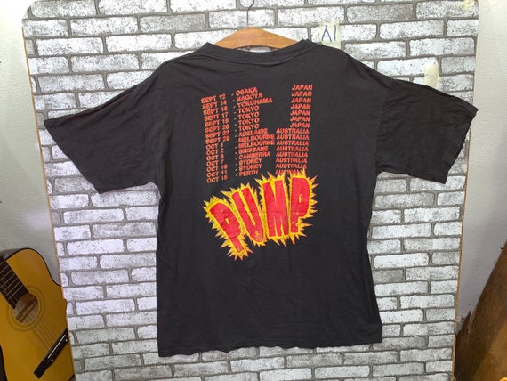 Vintage Aerosmith Pump Tour American Rock Band T-shirt X L Vintage Aerosmith Pump Tour American Rock Band T-shirt X L