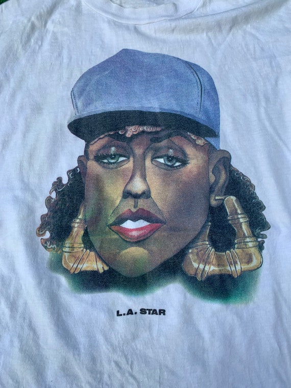 Vintage L.A. Star Slammin Women Rappers Mixed Media D… - Gem