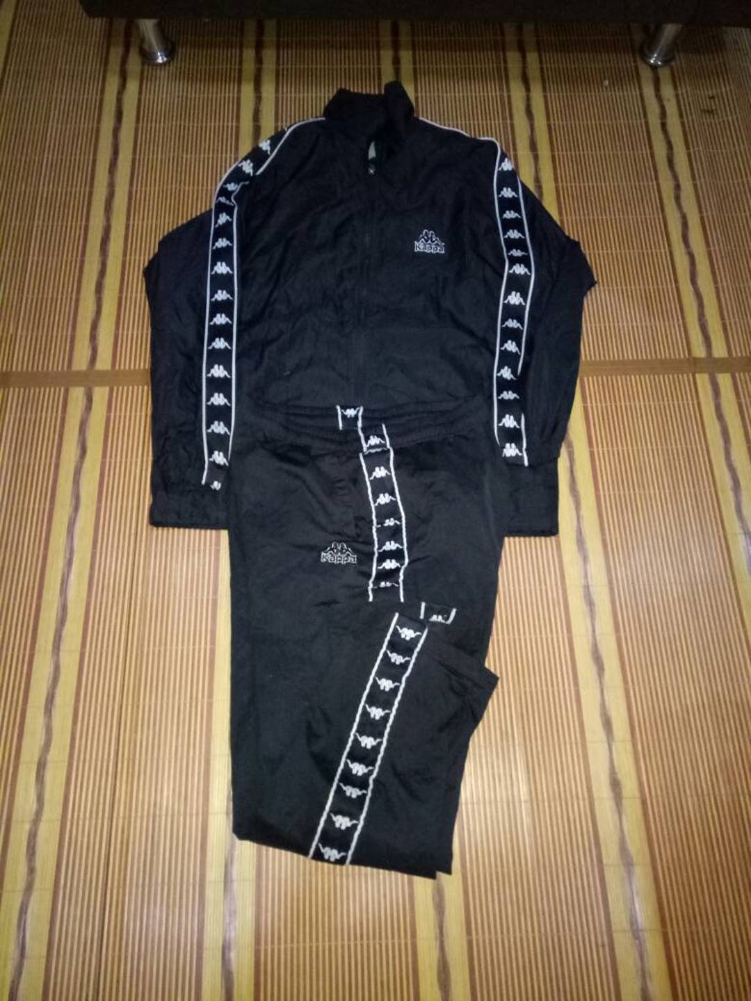 Vintage Kappa Spellout Big Logo Side Tape Logo Embroidery A Complete ...