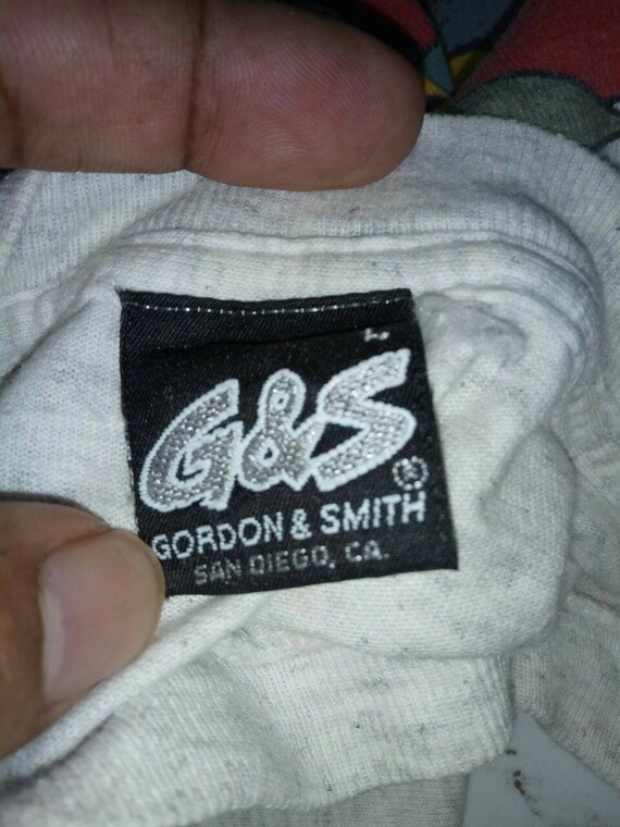 Rare!! Vintage Gordon & Smith Spell Out Big Logo Skat… - Gem