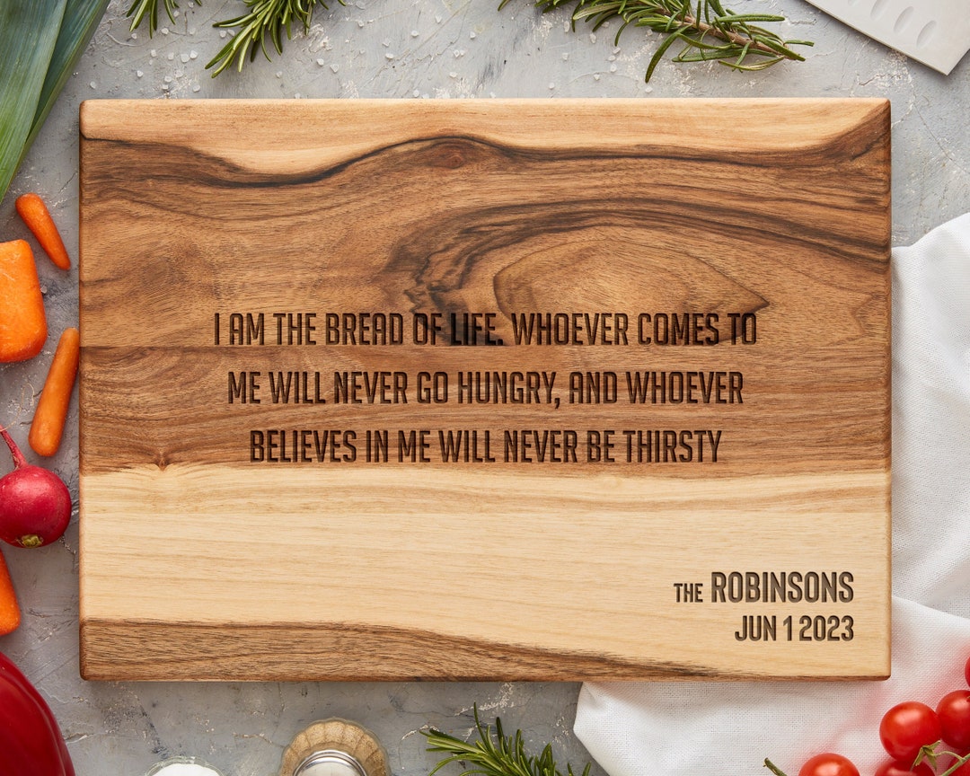Christian Custom Personalized Cutting Board Present, Thoughtful ...