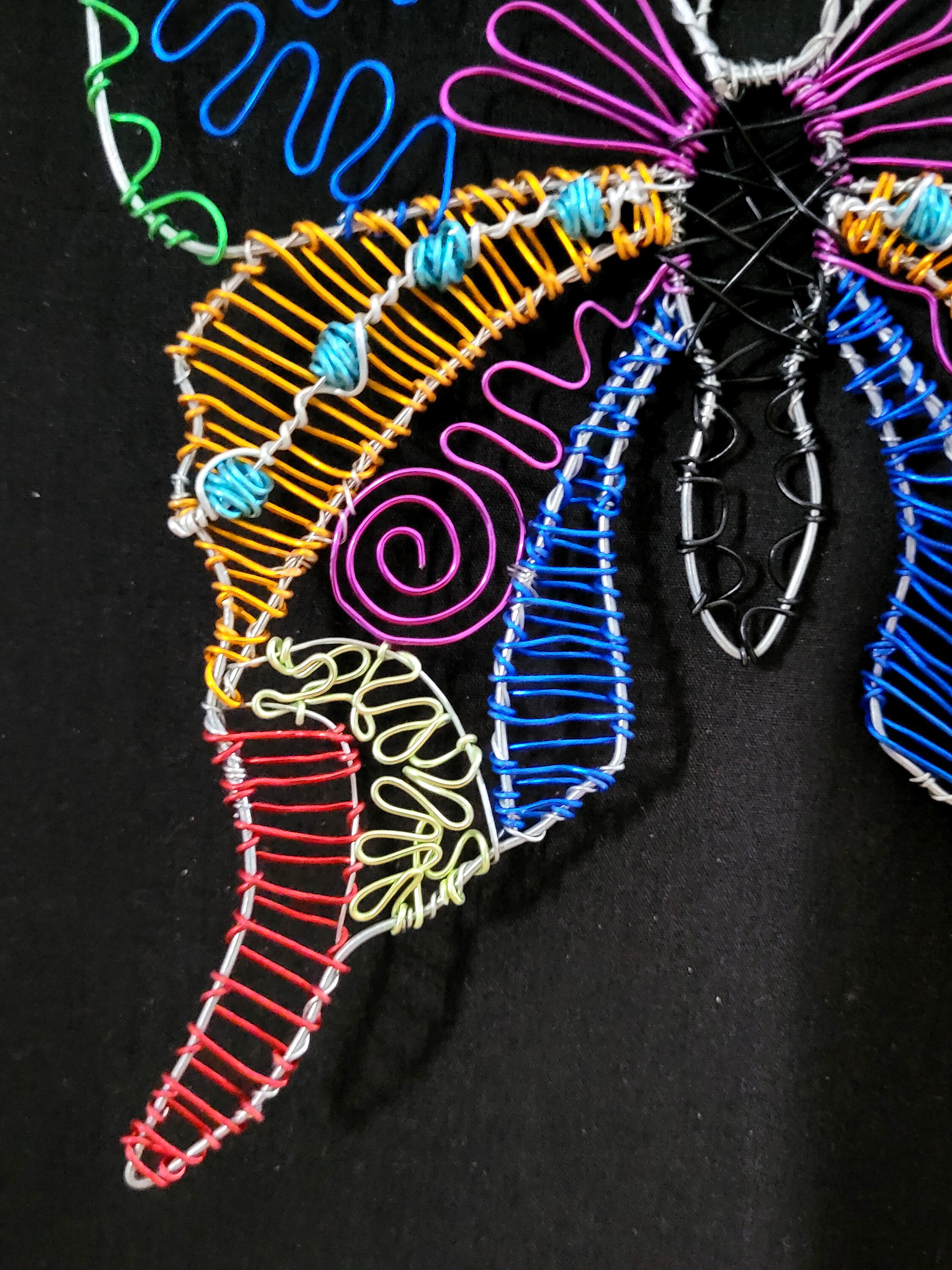 Butterfly Art, Wire Sculpture, Wall Hanging Art, Butterfly Wall Decor ...