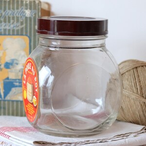 RARE French Antique MAGGI Glass Jar With Bakelite Lid, 1930s Original ...