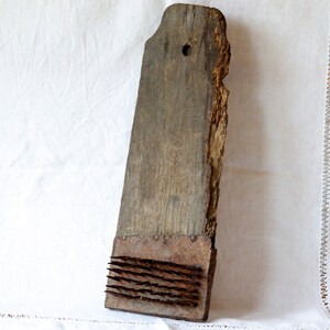 Rare Primitive Flax Hackle French Antique Wool Comb 1900s - Etsy