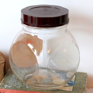 RARE French Antique MAGGI Glass Jar, 1930s Original Label, Vintage ...