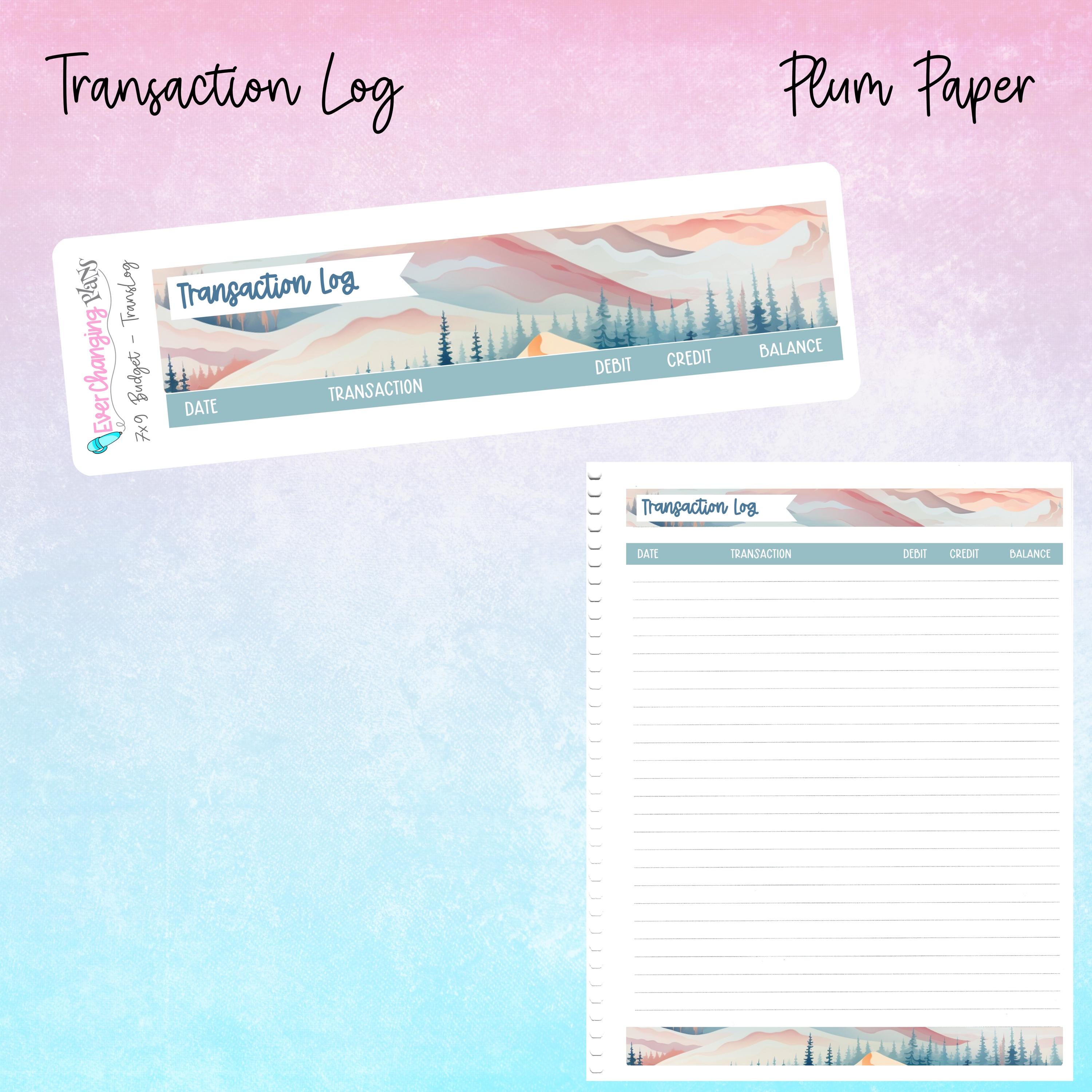 Aspen Budget Plum Paper Kit - Budgeting Sticker Kit - Dave Ramsey - You ...