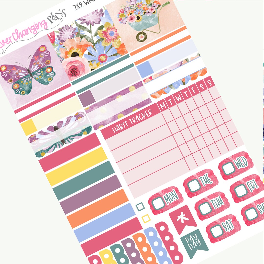 Flora Weekly Overview Plum Paper - Spring Gardening Flora Weekly ...