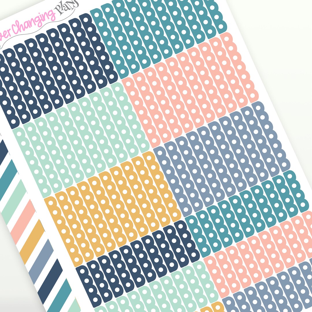 Checklist Daily Planner Stickers for Plum Paper Planner- Plum Daily ...