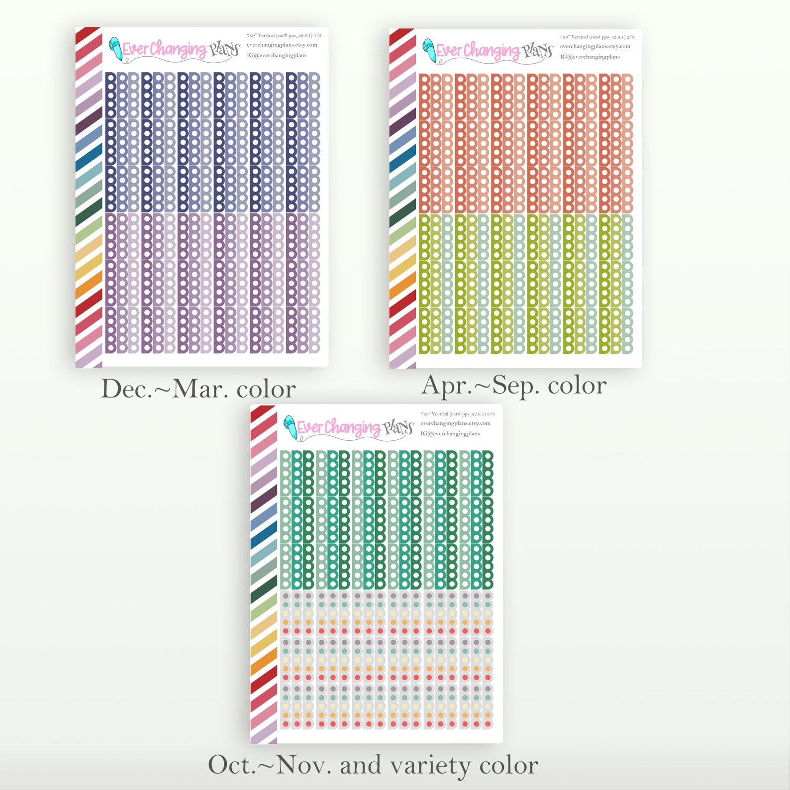 Checklist Planner Stickers for Plum Paper Planner - Checklist Strip ...