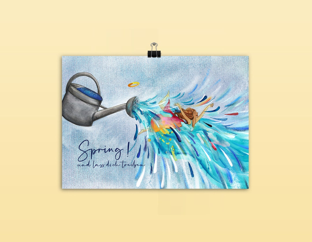 Postcard spring - Etsy