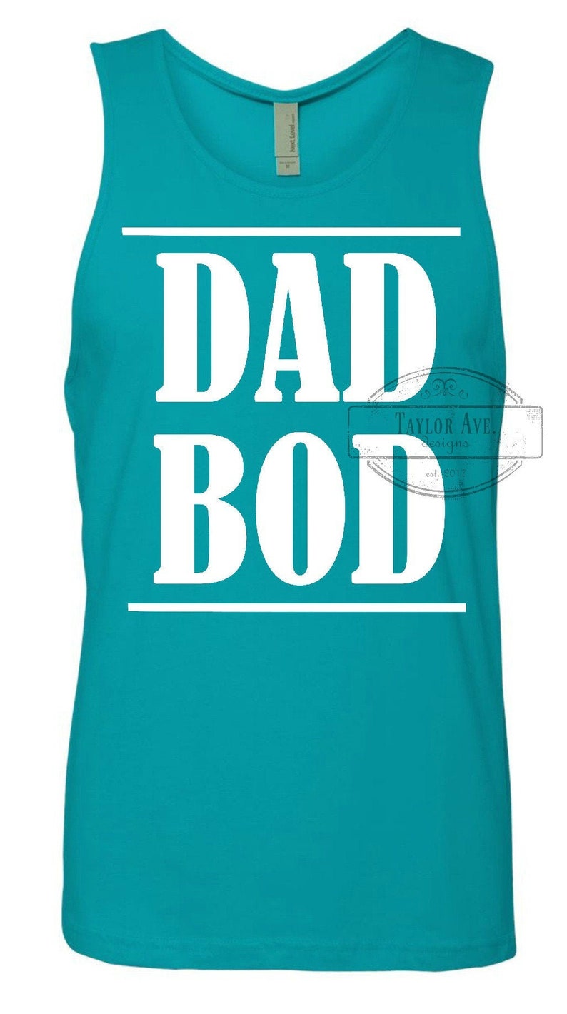 Dad Bod Men's Tank. Summer Tank for Men. Father's Day Gift. Workout ...