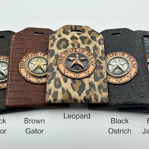 State of Texas ID Holder, ID Holder, Badge Holder - Etsy