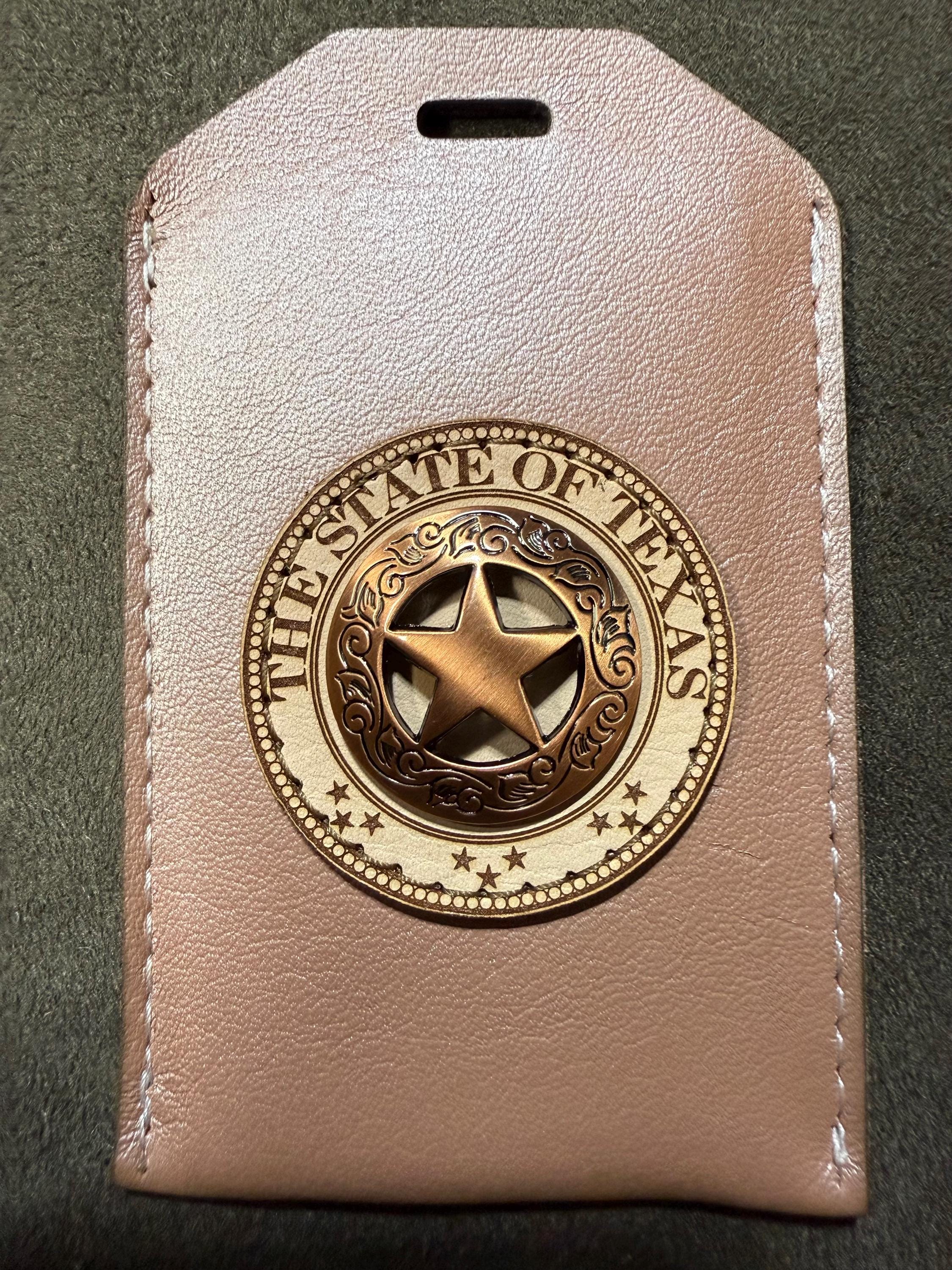 State of Texas ID Holder, ID Holder, Badge Holder - Etsy