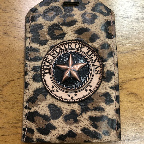 State of Texas Badge Holder - Etsy