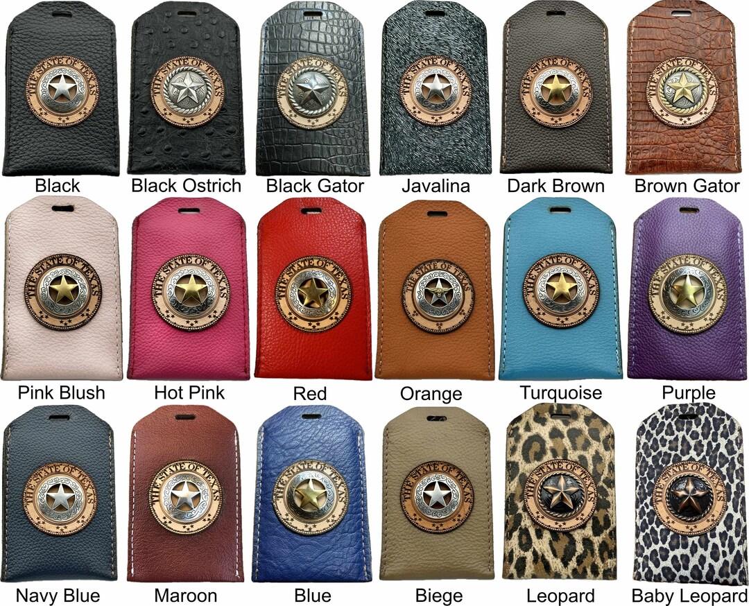 State of Texas ID Holder, ID Holder, Badge Holder - Etsy