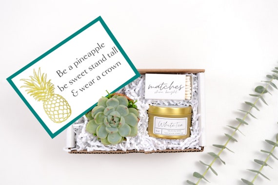 Be A Pineapple Gift Box Gift for Her Just Because Gift - Etsy