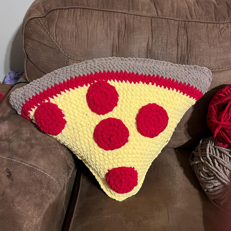 Pizza Pillow - Etsy