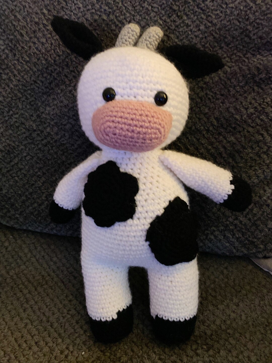 Crochet Cow | Amigurumi Cow | Stuffed Cow | Stuffed Animal Cow ...
