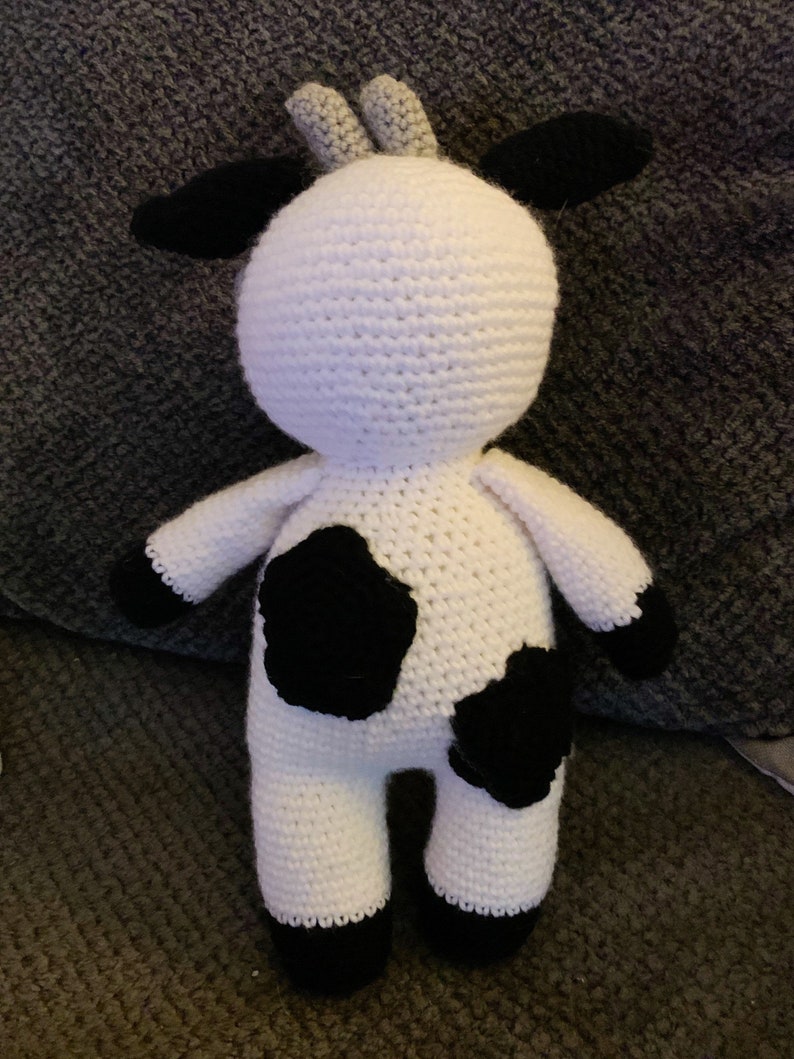 Crochet Cow | Amigurumi Cow | Stuffed Cow | Stuffed Animal Cow ...
