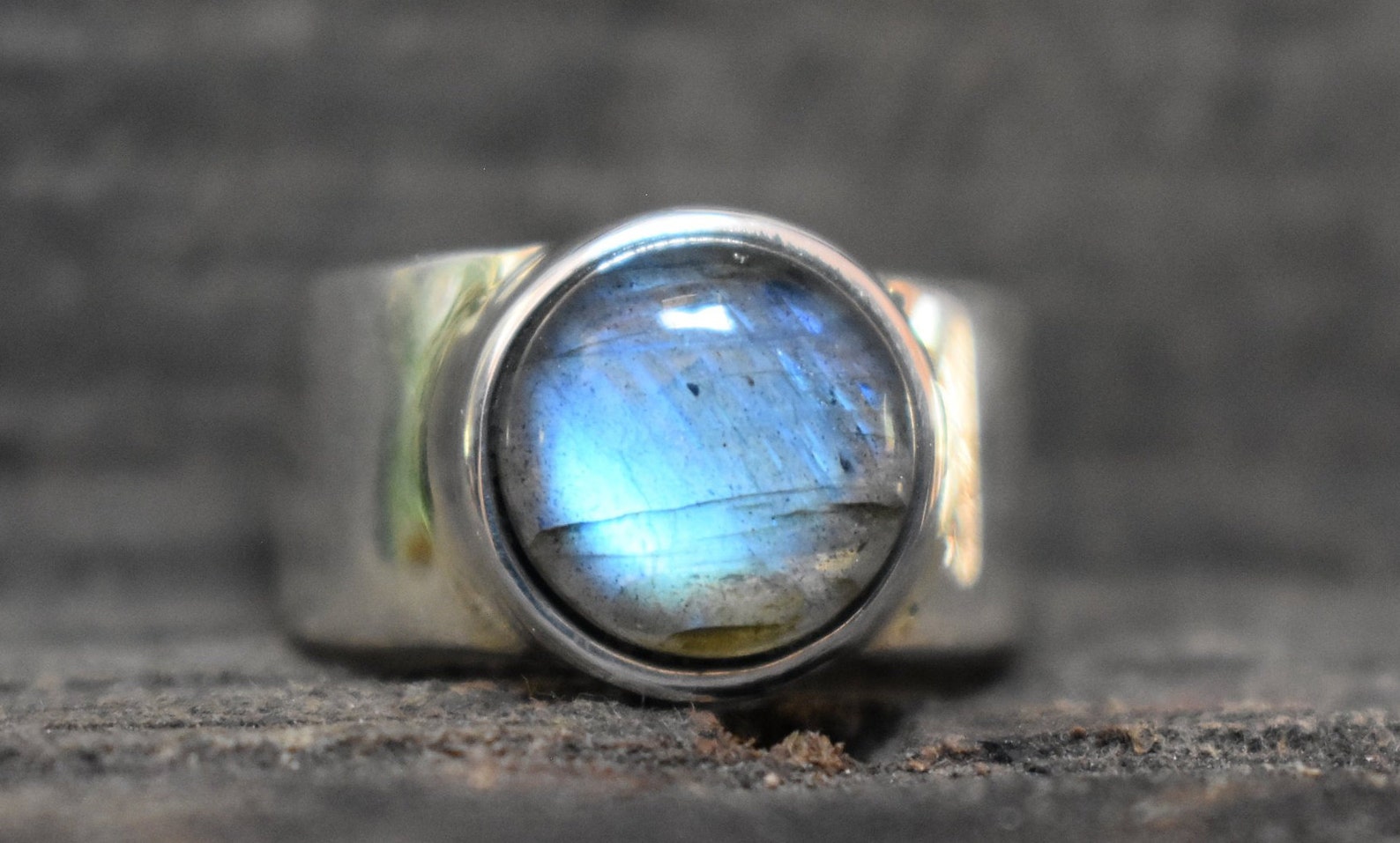 Blue Labradorite Mens Ring925 Silver Ringmens Ringmens - Etsy
