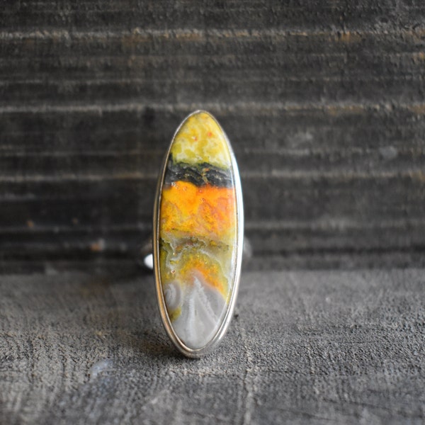 Jasper Ring - Etsy