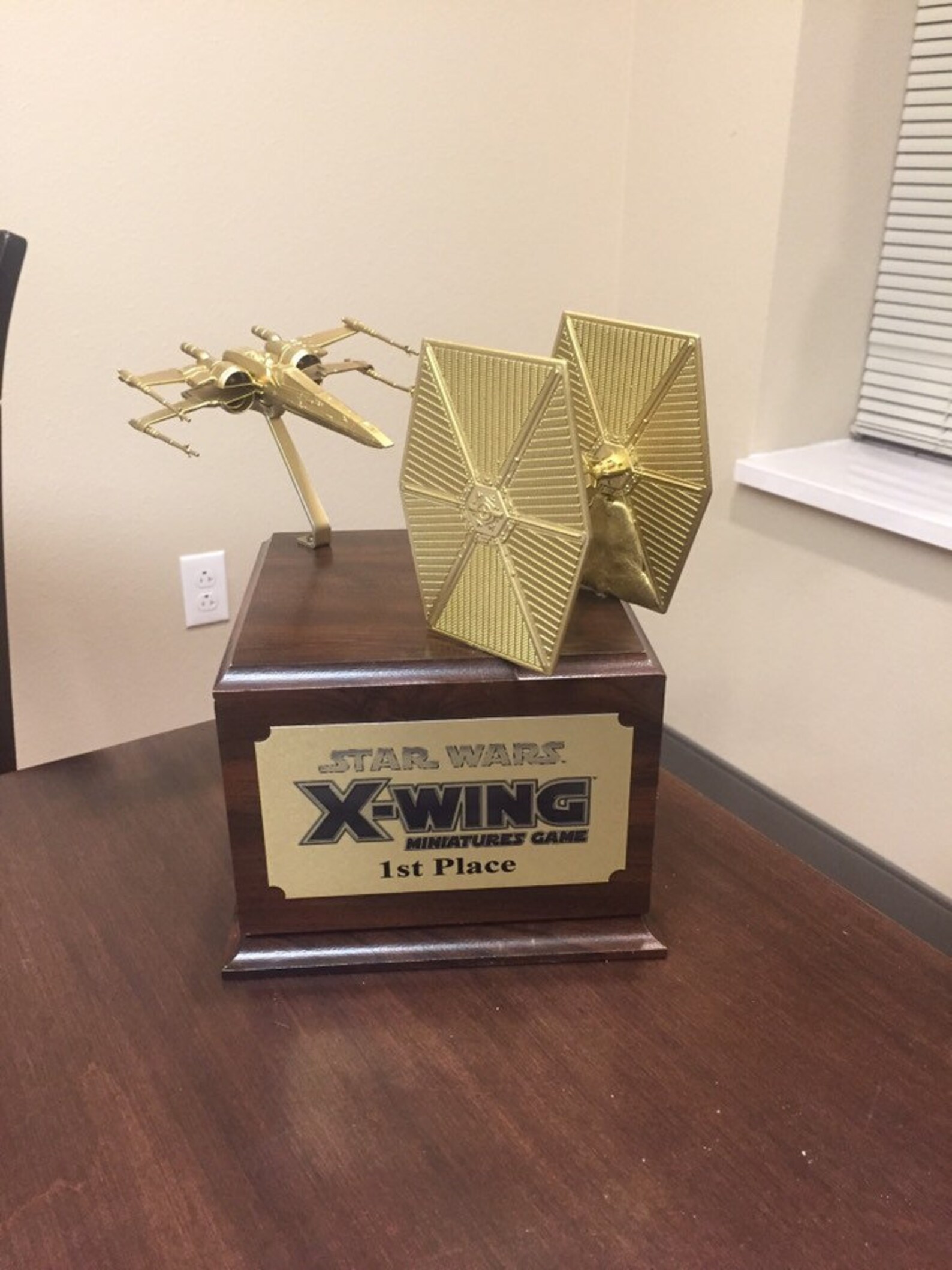 X-wing Trophy - Etsy