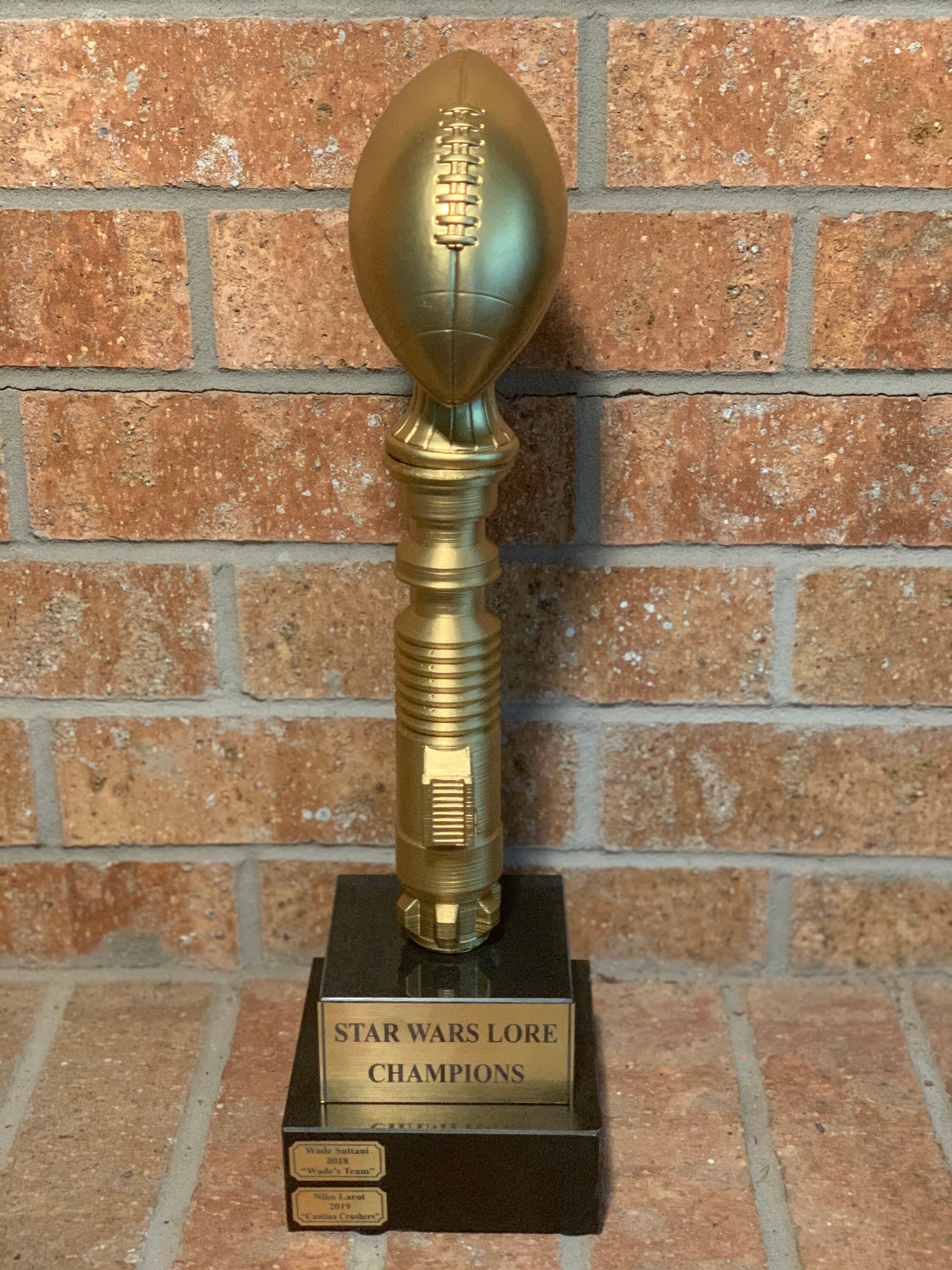 Custom Unique Made to Order - Star Wars Trophy - Etsy