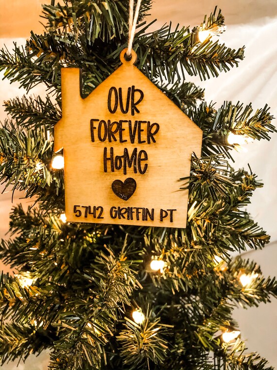 Forever Home Ornament Our Forever Home Christmas Ornament | Etsy