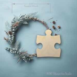Edge Puzzle Piece - Laser Cut Unfinished Wood Cutout Craft Shapes - Etsy