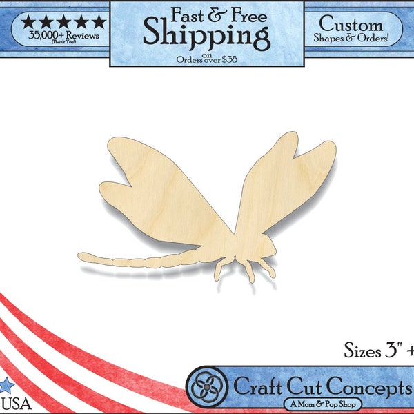 Dragon Fly Wood Cutout - Etsy