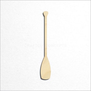 Canoe Oar - Laser Cut Unfinished Wood Cutout Craft Shapes - Etsy