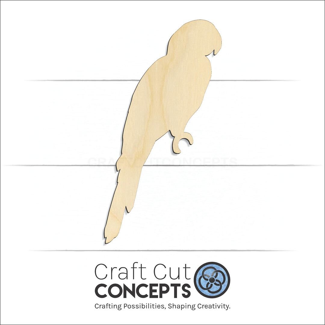 Parrot Bird Jungle - Laser Cut Unfinished Wood Cutout Craft Shapes - Etsy